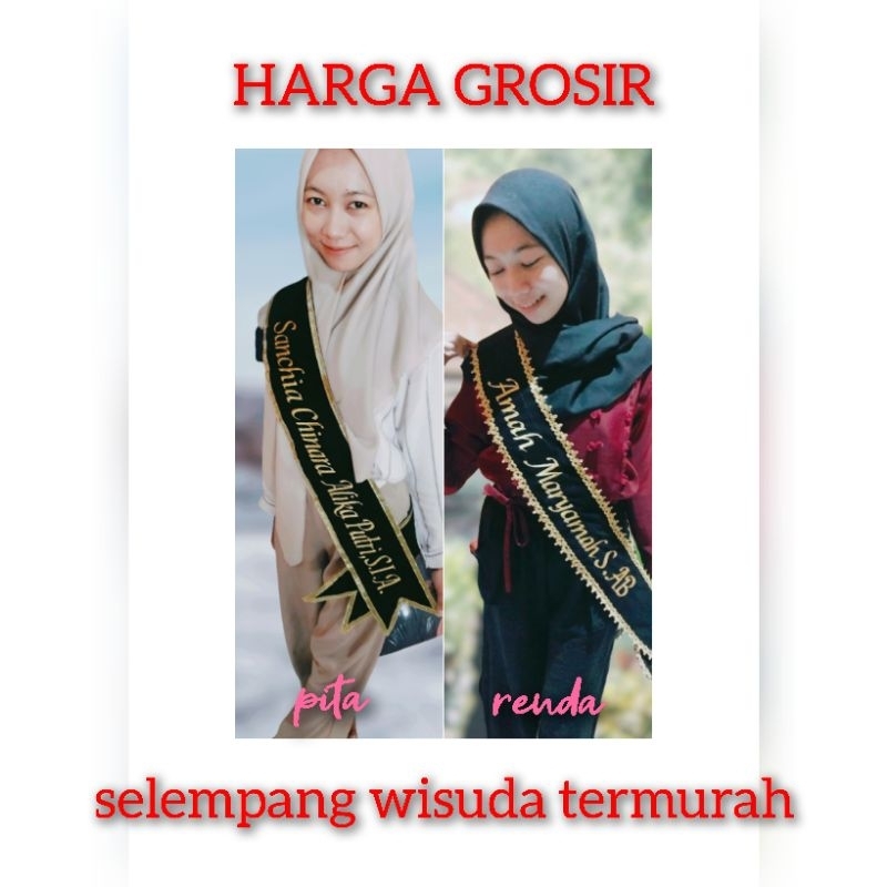 Premium 2-layer graduation sash graduation shawl graduation sash shawl ...