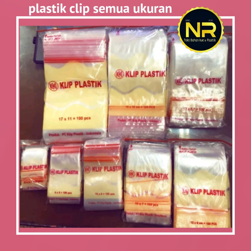 Plastic clip size 5x8 contains 100 pcs | Shopee Singapore