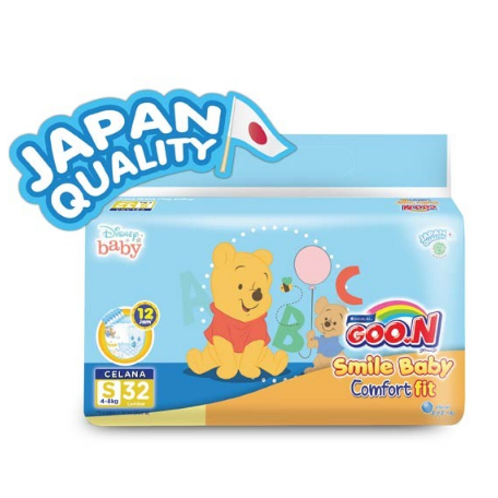 GOON Smile baby pants S32 baby pampers Mombaby M30+4 diapers pants ...