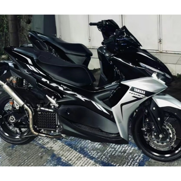 AEROX ALL NEW CONNECTED 155 VVA VISON V2 TRANSPARENT STRIPING | Shopee ...