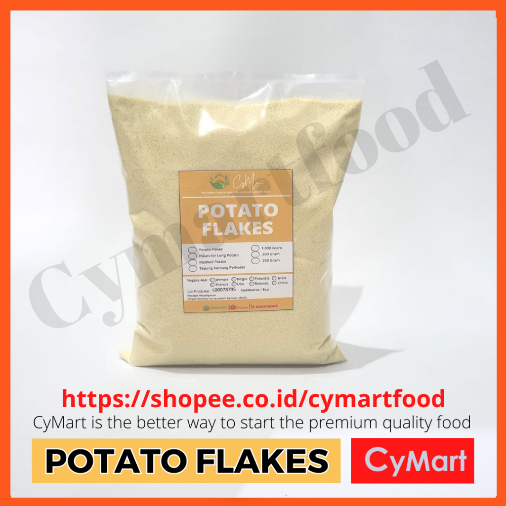 Flour LutosaKentang Potato Flakes/ @500 gr / PowderKentang Potato ...