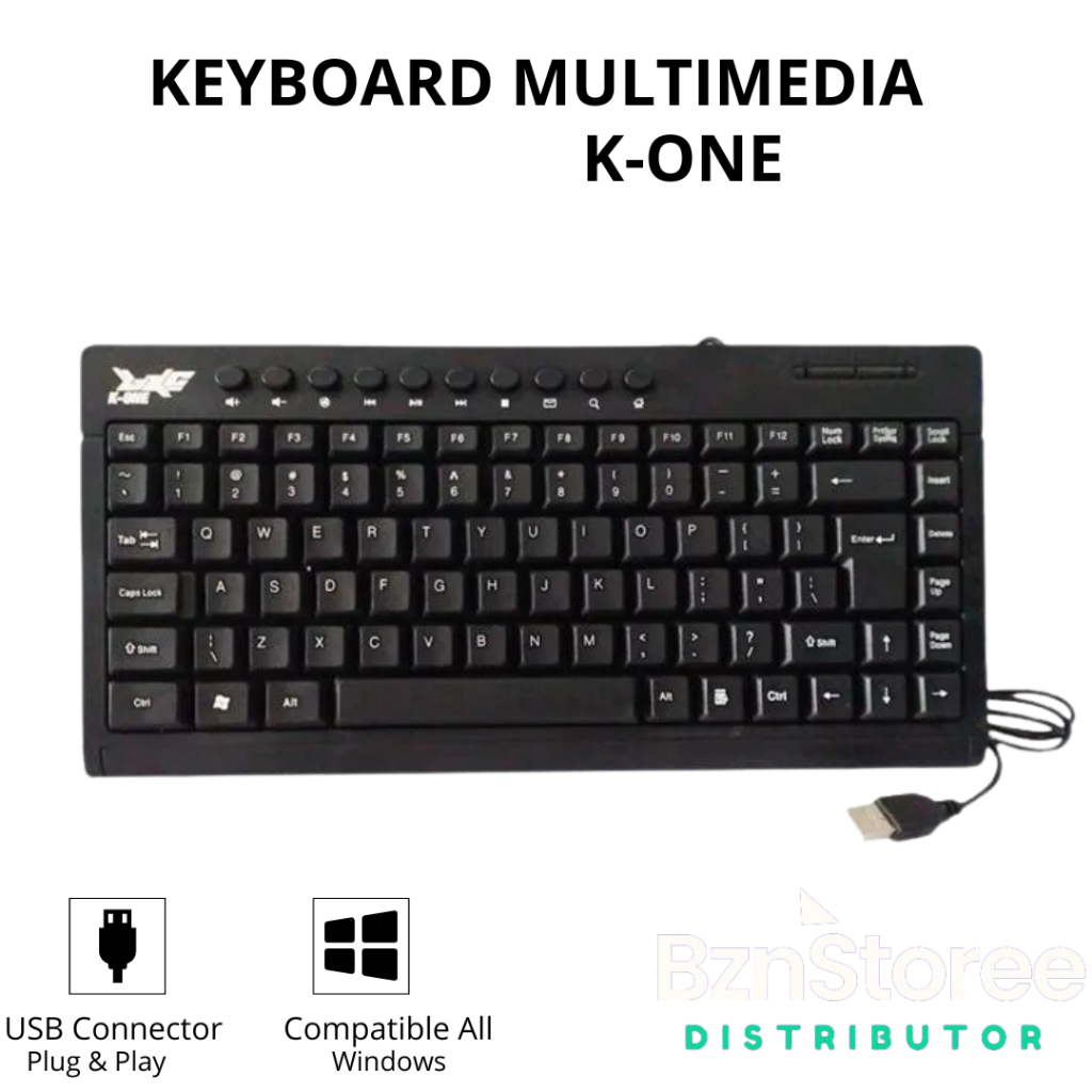 K-one usb multimedia mini Keyboard / K-One multimedia Keyboard / super ...