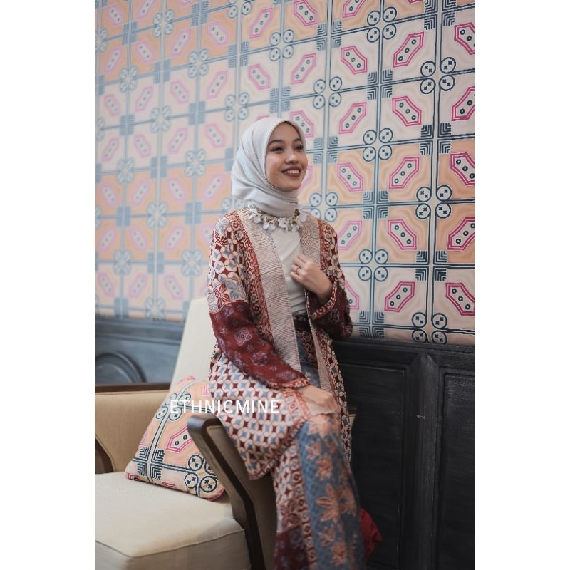 Winona Jupri Set (one set of viscose batik) | Shopee Singapore