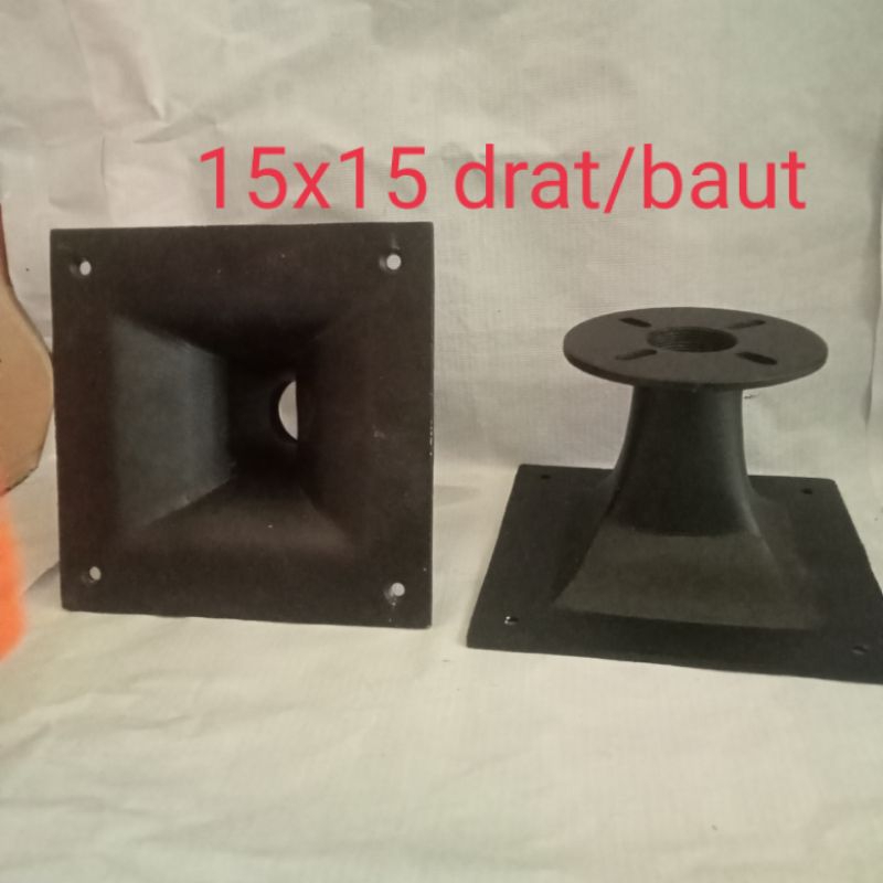 Tweeter horn, tweeter horn funnel, 15x15 tweeter horn, iron horn, diral ...