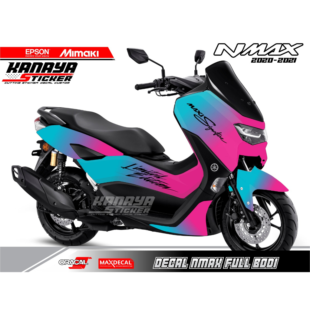 Yamaha NMAX Full Body Decal/ Latest 2020-2021 NMAX Decal Sticker Cutom ...