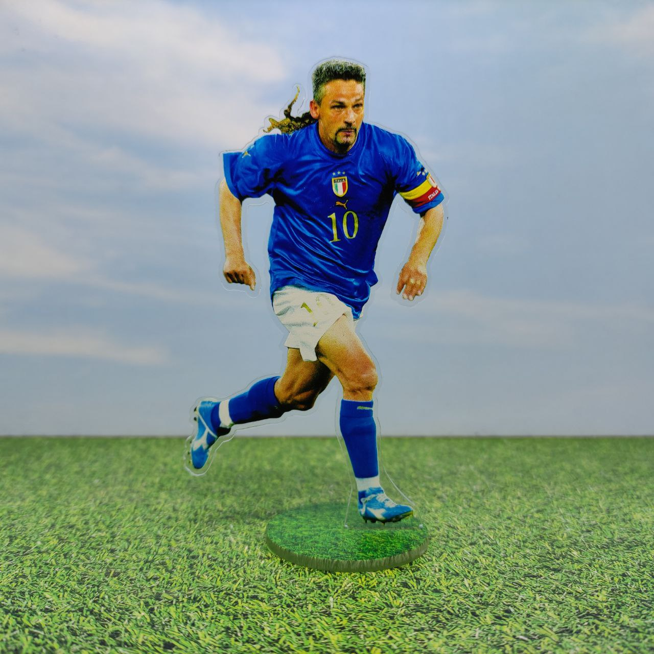 Standee Action Figure Roberto Baggio Football Player Legend Italy ...