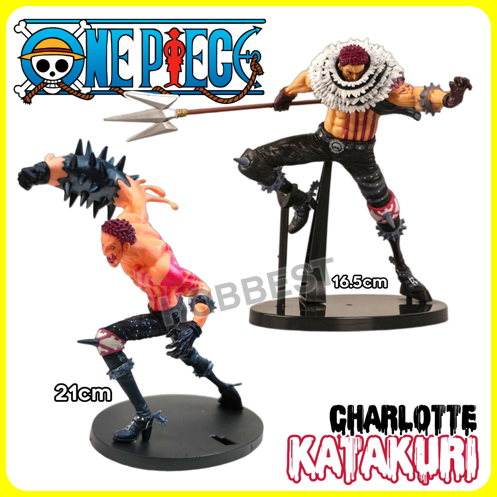 One PIECE Action Figure: CHARLOTTE KATAKURI - Miniature Cake Topper Toy ...