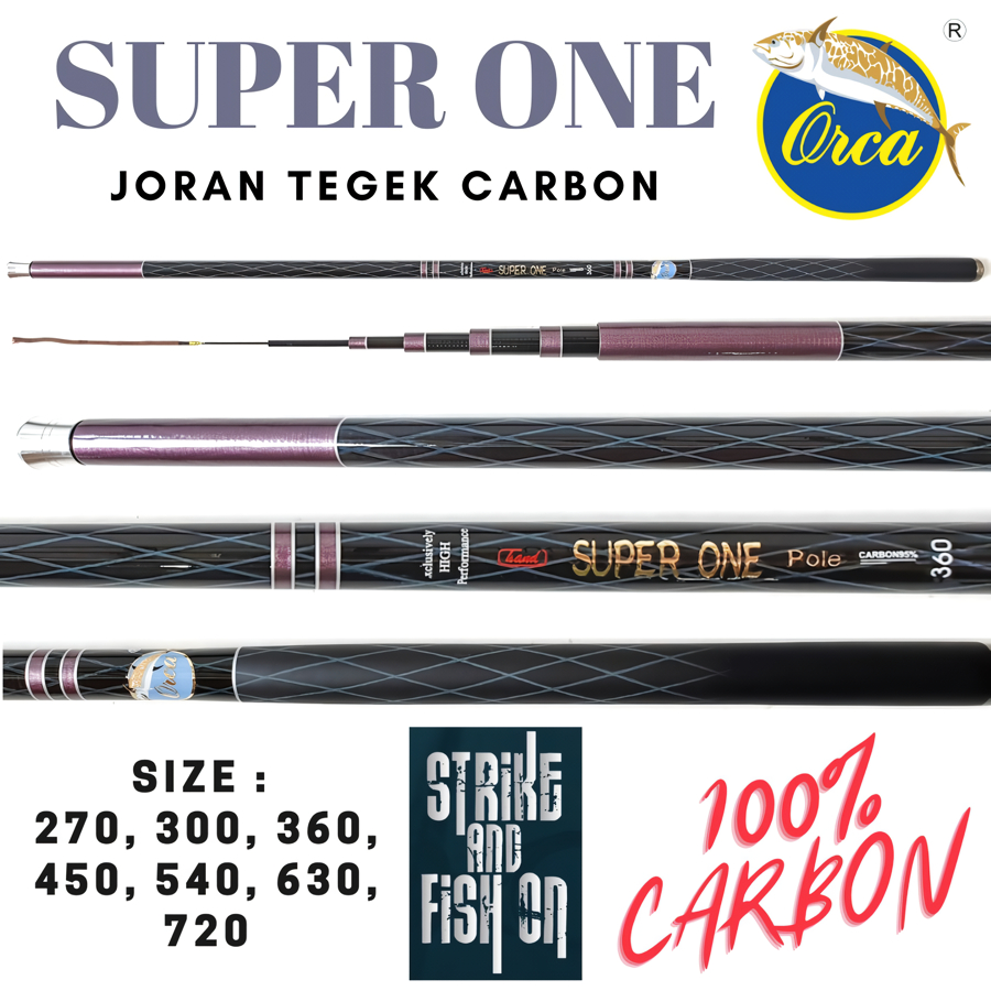 Super One Orca Tegek Fishing Rod/Super One Orca Fishing Rod/Super One ...