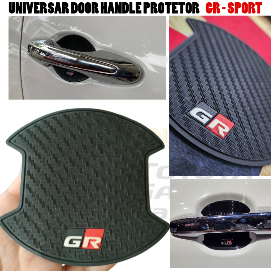 Outer Door Handle Protector Carbon GR Sport Toyota All New Rush Innova ...