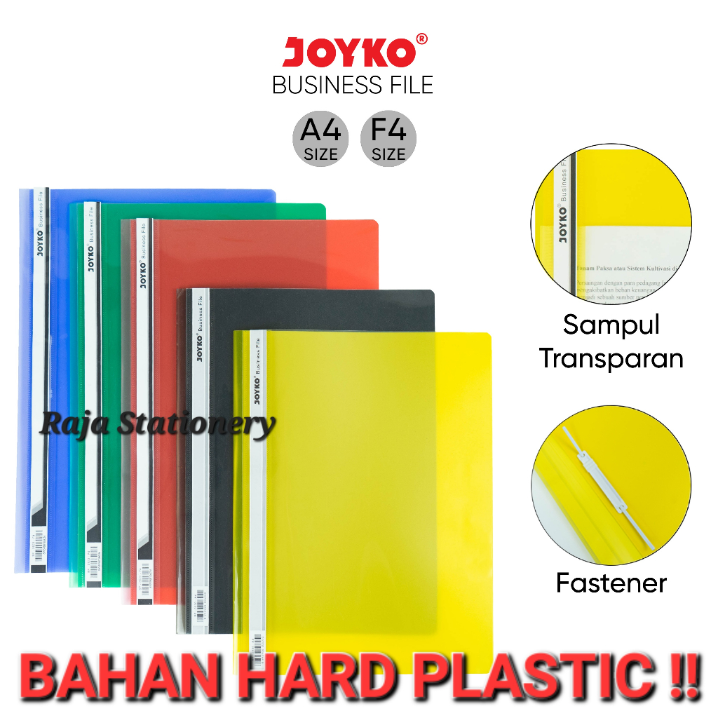 Joyko File Folder A4 F4 Document Business File / Plastic Folder Joyko ...