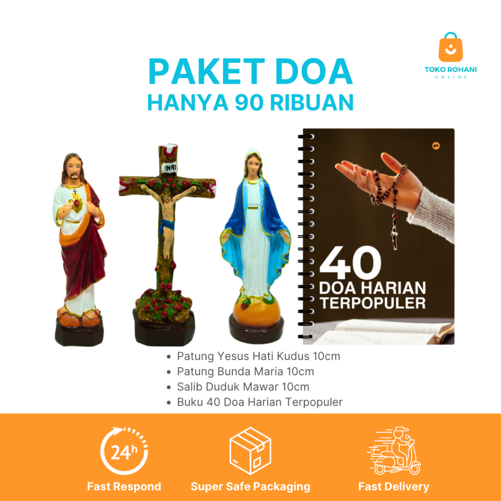 Complete Prayer Package Only 90 Thousand (Status Of Jesus, Mother Mary ...