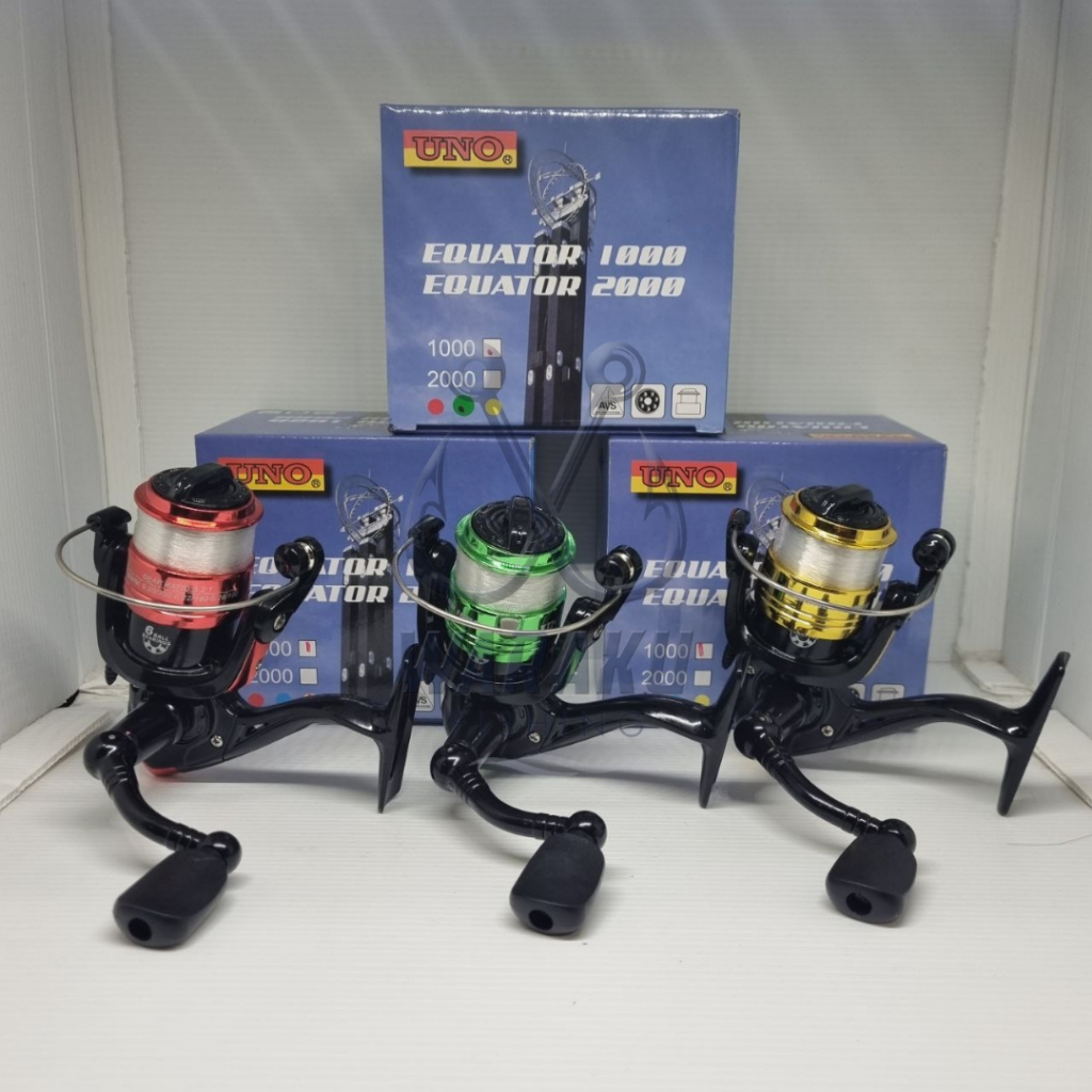 Uno EQUATOR Reel 1000-4000 Plastic Spool+BONUS String | Shopee Singapore