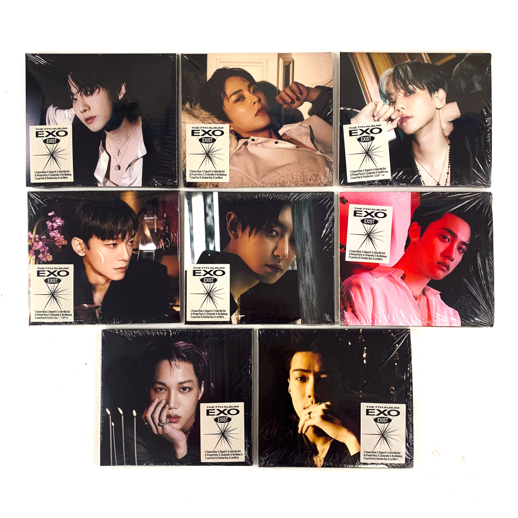 Exo 7th Album - EXIST (Digipack Ver.) + Poster | Shopee Singapore