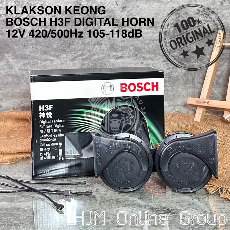 BOSCH H3F DIGITAL MICRO CHIP FANFARE HORN 12V ORIGINAL | Shopee Singapore