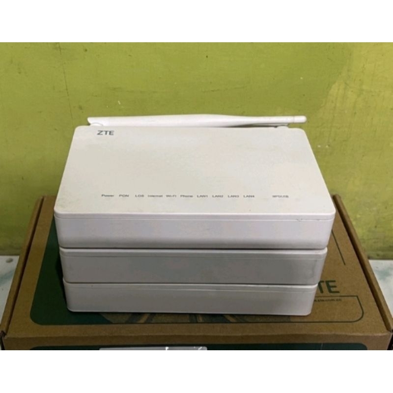 Zte F609 V2 GPON ONT plus ADAPTER | Shopee Singapore