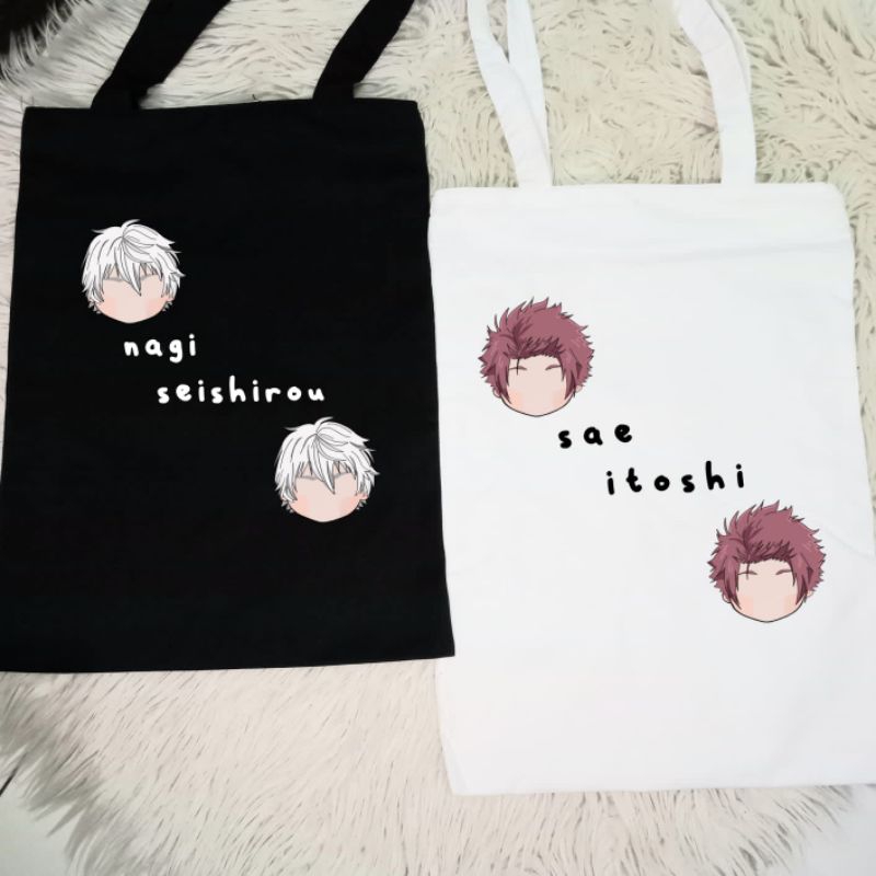 Blue lock isagi tote bag latest anime tote bag tote bag school bag ...