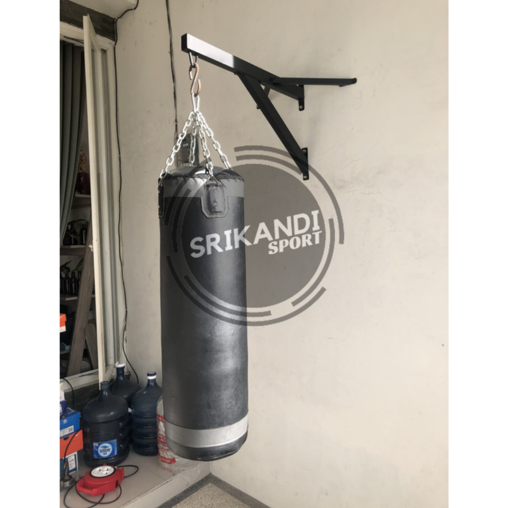 GANTUNGAN Iron Boxing Samsak Bracket Hanger Samsak Pole Sansak ...