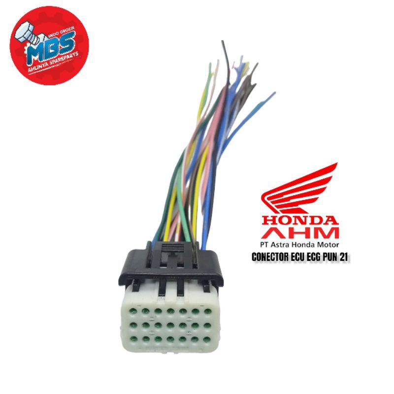 Pin 21 CABLE SOCKET CONNECTOR SCU CONTROL UNIT SOCKET MODULE HONDA PCX ...
