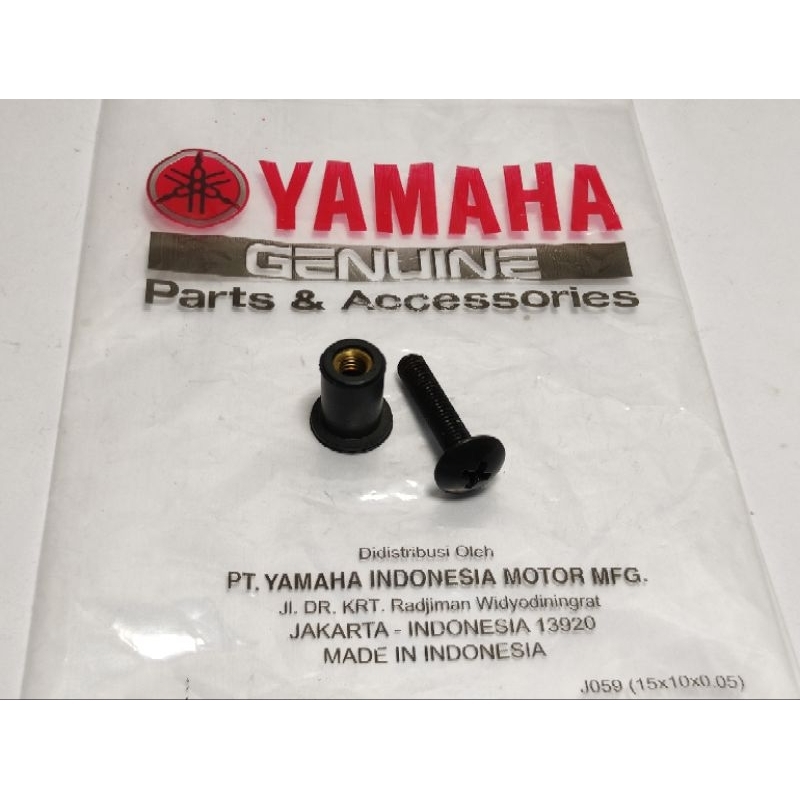 Visor Bolt plus Visor nut Yamaha Nmax new Nmax Lexi Aerox Universal ...