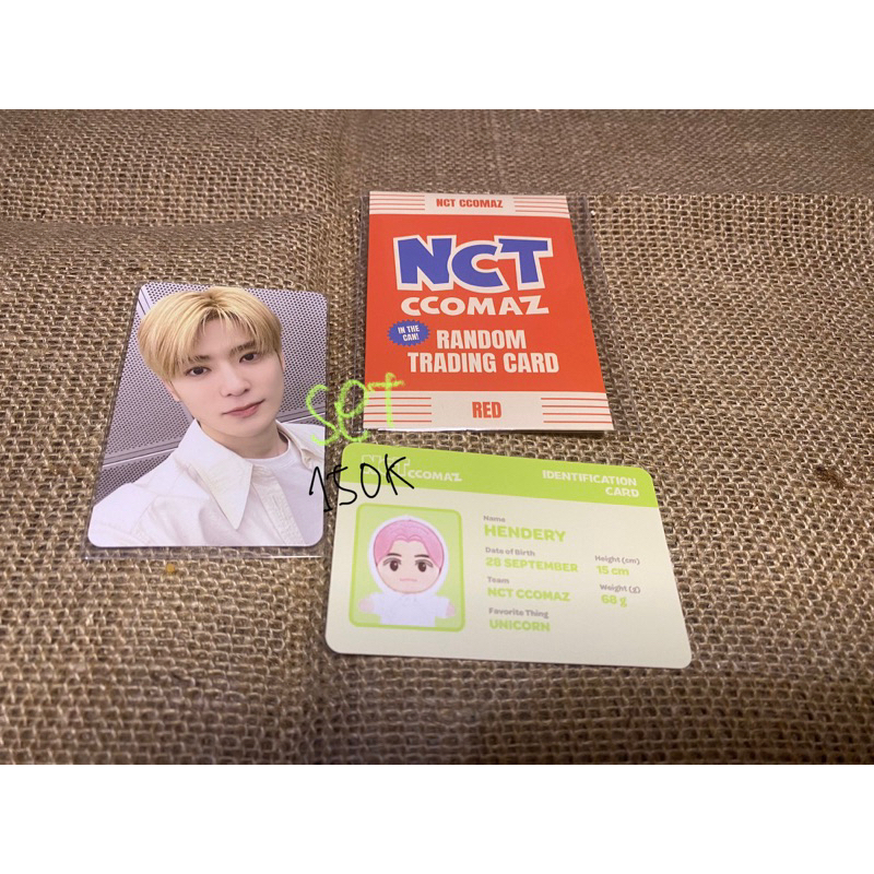 [ Ready ] - NCT CCOMAZ random trading card red ver - JAEHYUN SELCA ...