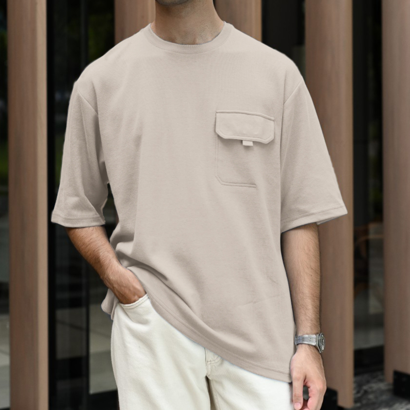 FOPPY POCKET OVERSIZED TEES T-SHIRTS / OVERSIZED T-SHIRTS / POCKET T ...