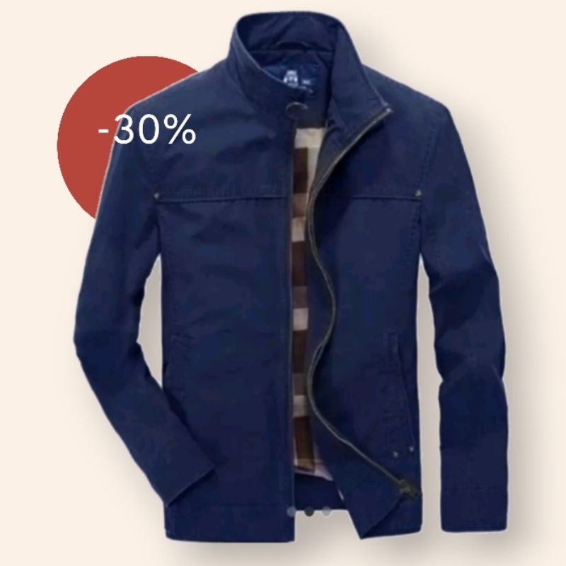 KATUN Men's JACKET CASUAL COTTON JACKET | Shopee Singapore