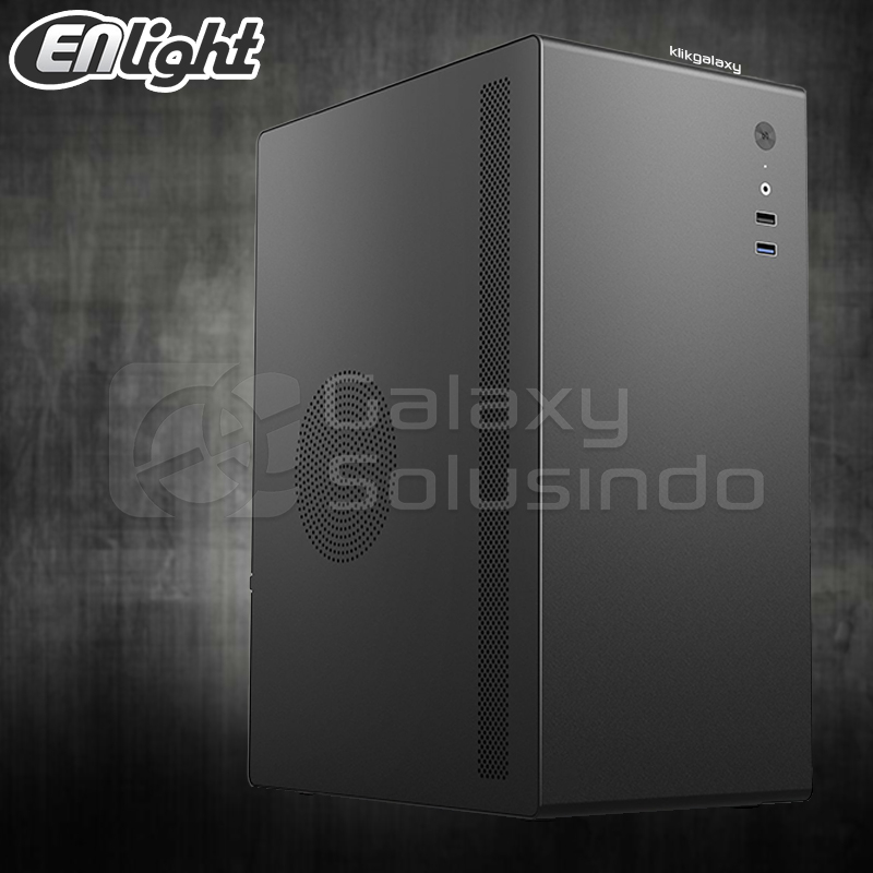 Enlight ENLIGHT EN-200 Slim PC Case+PSU ENLIGHT 300W - Black | Shopee ...