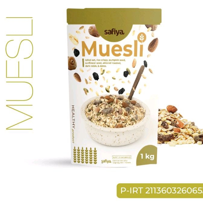 Muesli fruit and seeds 1kg healthy diet cereal | Shopee Singapore
