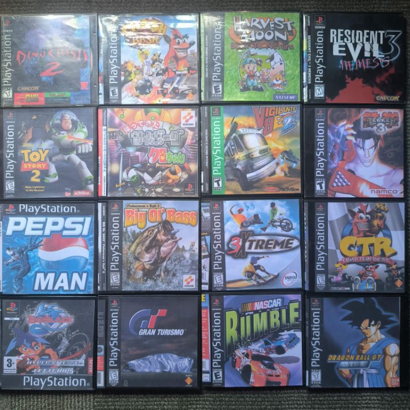 Ps1 psx copab cassette factory copy | Shopee Singapore