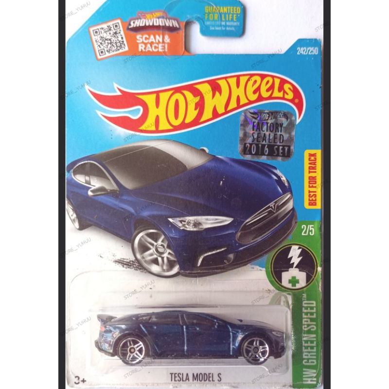 Tesla MODEL S (BLUE) (HOT WHEELS) | Shopee Singapore