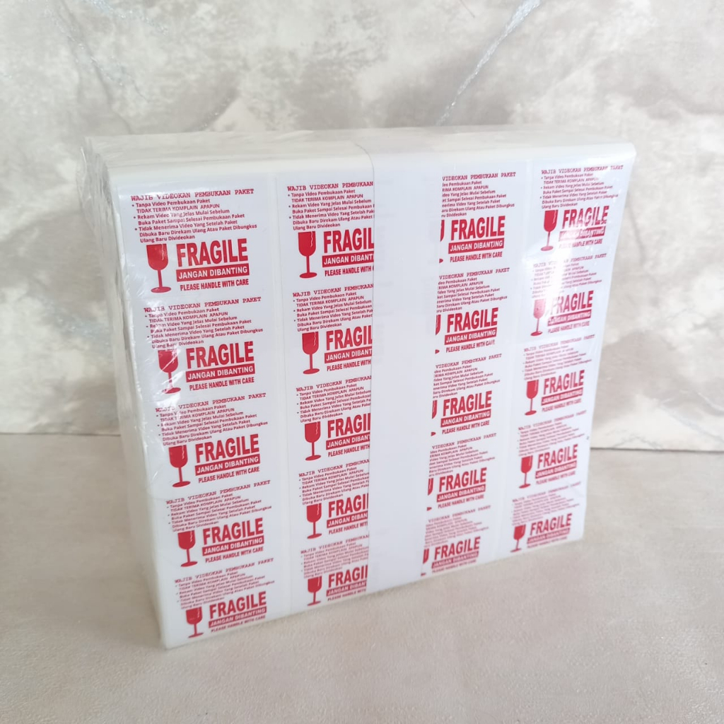 Fragile Video Stickers Unboxing Fragile Fragile | Shopee Singapore