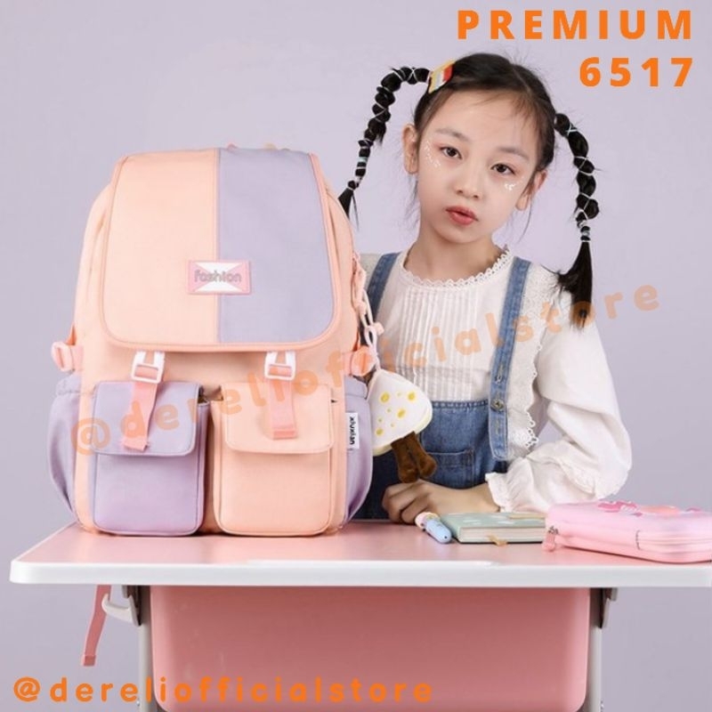 Premium - Premium Korean Backpack (6517) - Beautiful Aesthetic ...