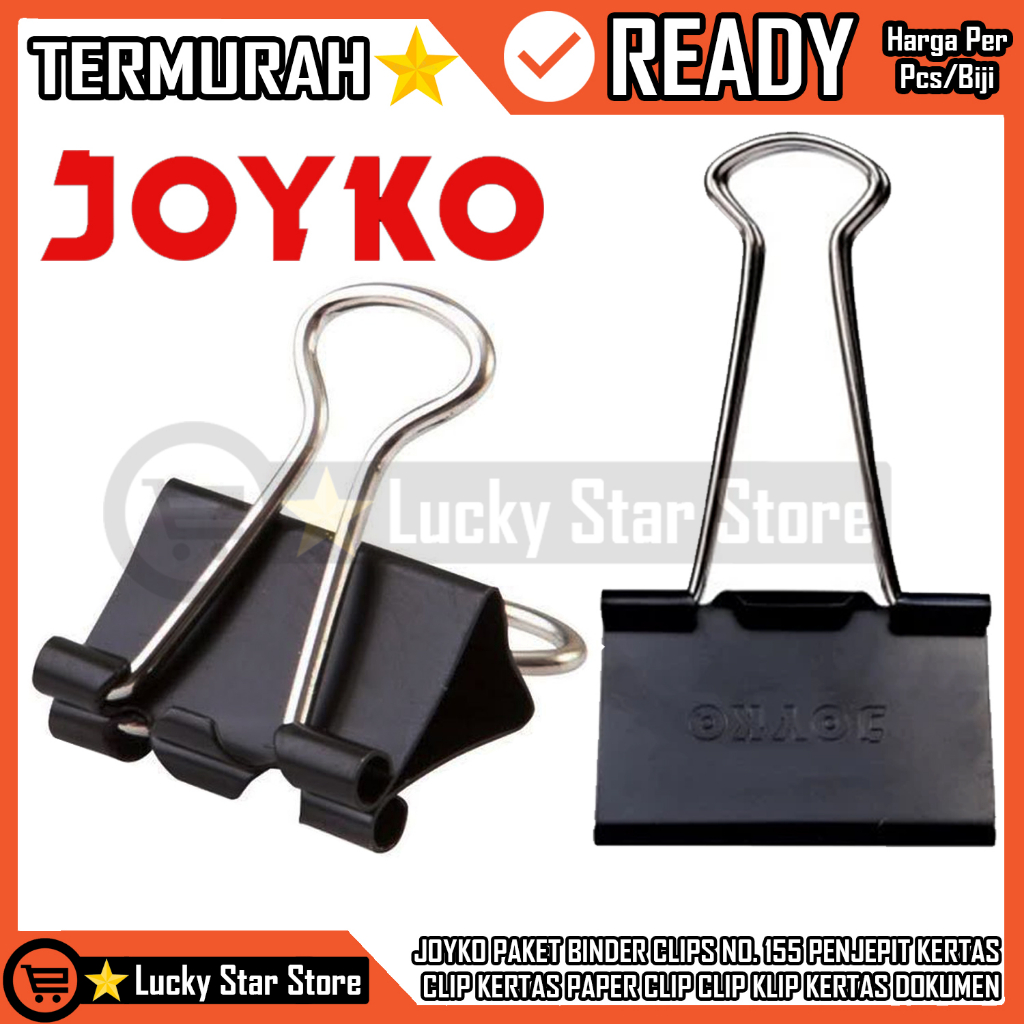 HITAM Paper CLIP BINDER NO. 155dozen] PAPER CLIP Clamp CLIP Medium Size ...