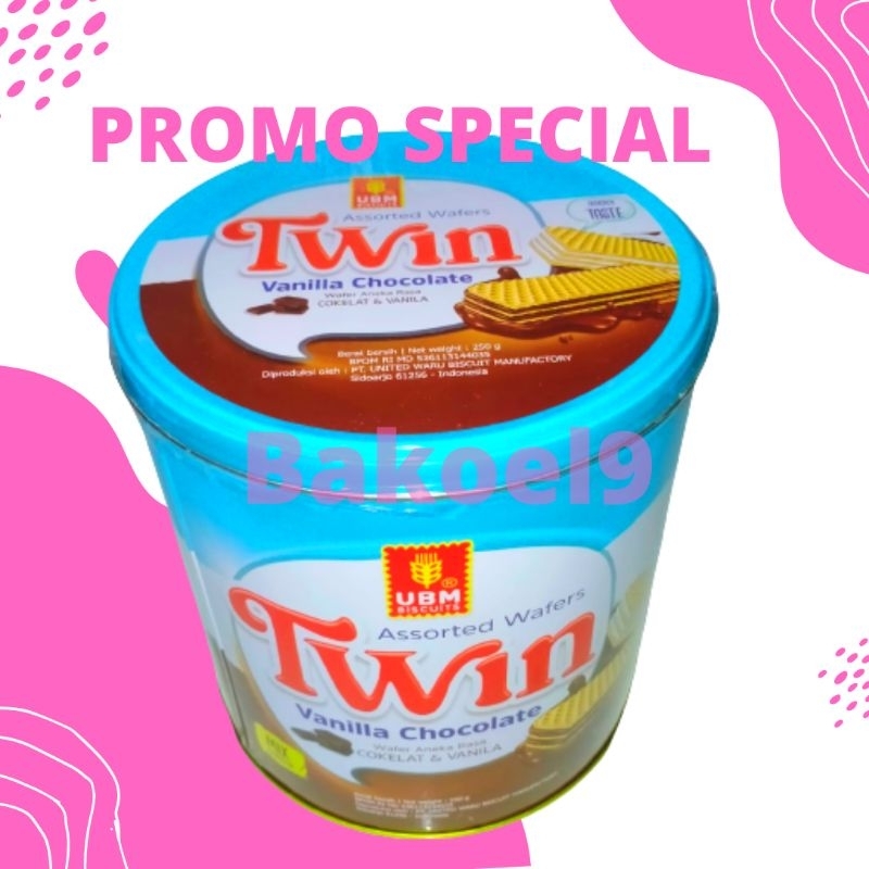 !! Ubm wafer Twin 270 Gram CHOCOLATE Vanilla | Shopee Singapore