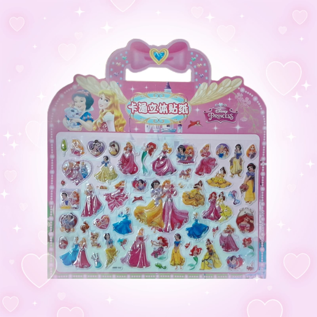 Bag Sticker Picture Paste Sticker Embossed Children Cartoon Character ...