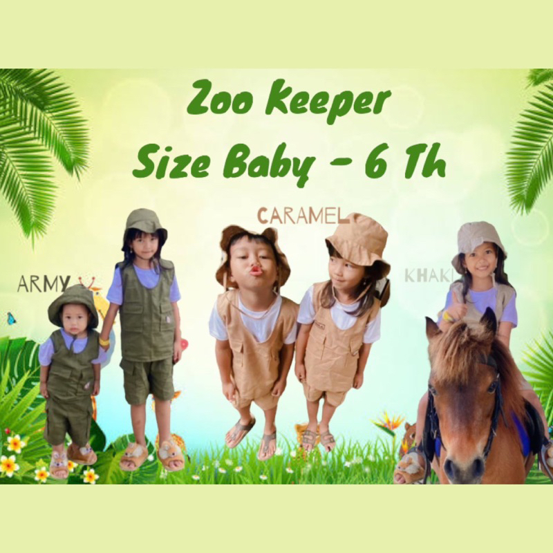 Children's SAFARI CLOTHES / FREE CHILDREN'S NAME / SAFARI SET ZOO ...