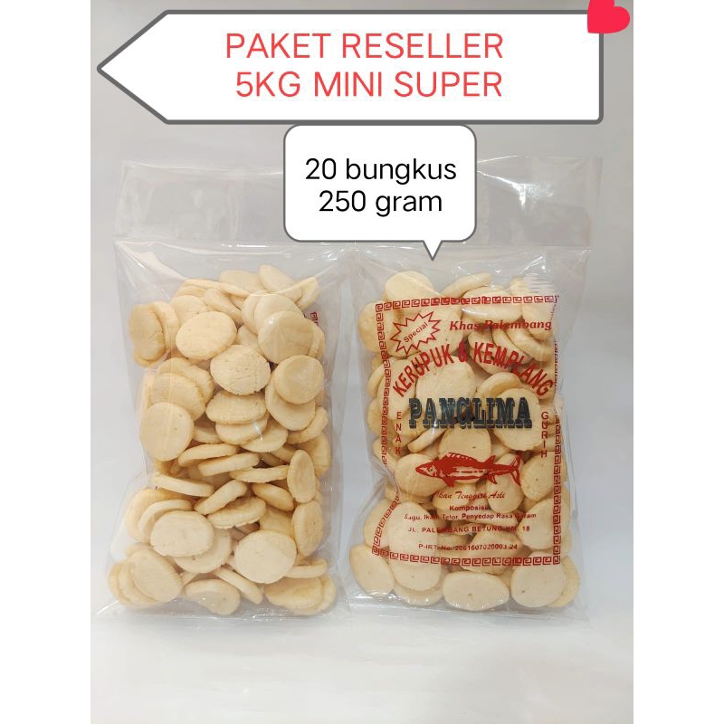 Reseller package 5 kg mini super (20 packs 250 grams) | Shopee Singapore