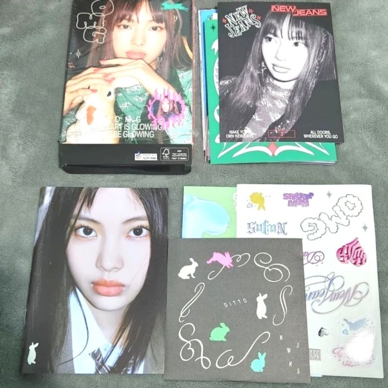 NewJeans Album Only - OMG Message Card ver. NWJNS 'Ditto , OMG' [NO ...