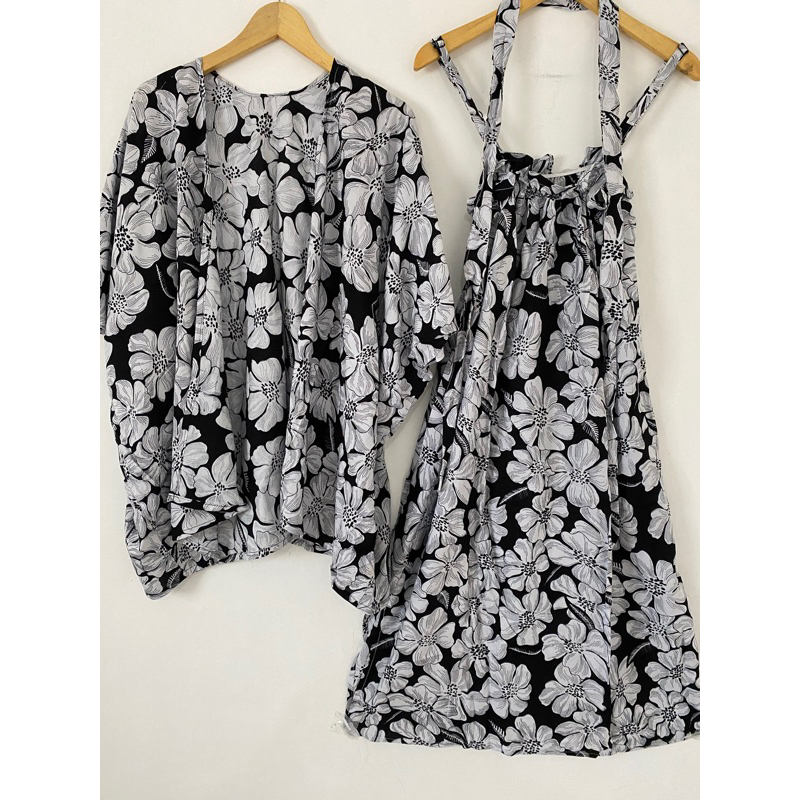 BECCA dress set part 2 FLOWER MOTIF | Shopee Singapore