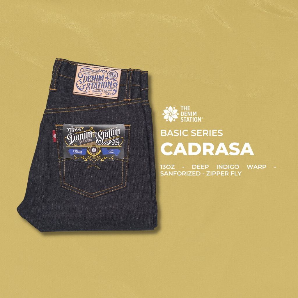 The Denim Station - CADRASA 13oz Deep Indigo Denim (Pre-order) | Shopee ...