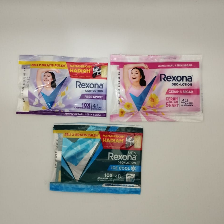 Rexona DEO SACHET | Shopee Singapore