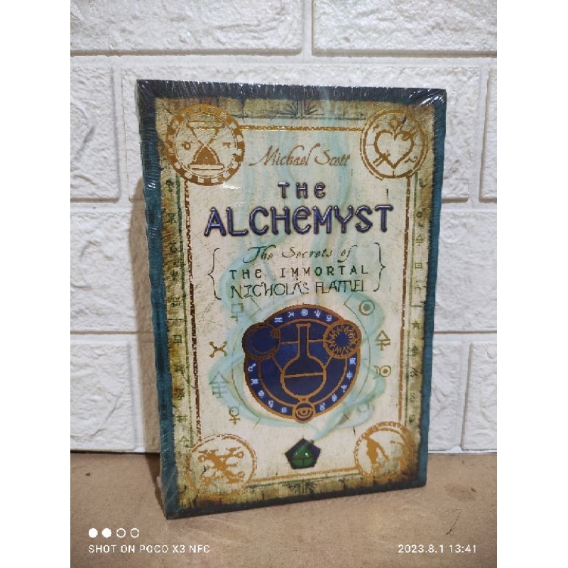 The ALCHEMYST ( THE SECRETS OF THE IMMORTAL NICHOLAS FLAMEL) | Shopee ...