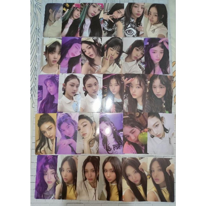 [READY] UNDERPRICE NEWJEANS NEW JEANS GET UP WEVERSE VERSION GET UP 2ND EP PHOTOCARD OFFICIAL ...