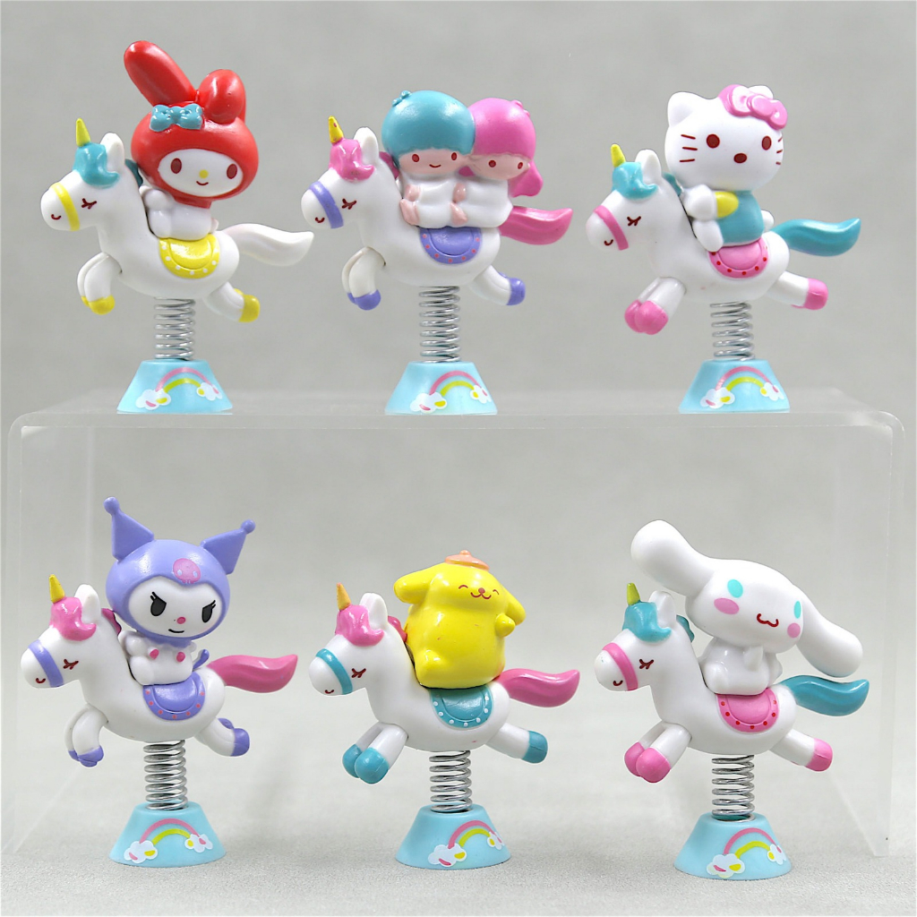 Selling UNITS / SET Sanrio Carousel Cake Topper Figurines | Shopee Singapore