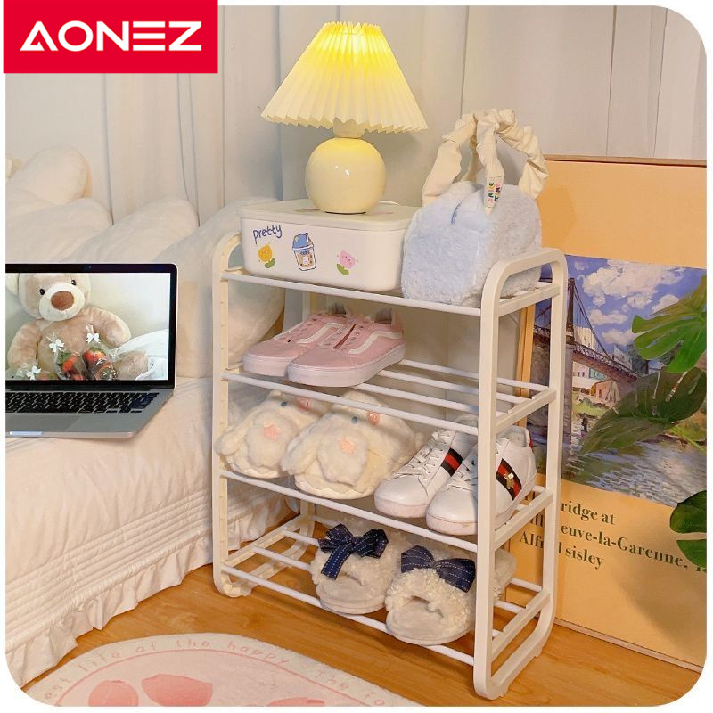 AONEZ Shoe Rack + Hanging Bag Hat Rack / Hanging Shoe Storage Rack ...