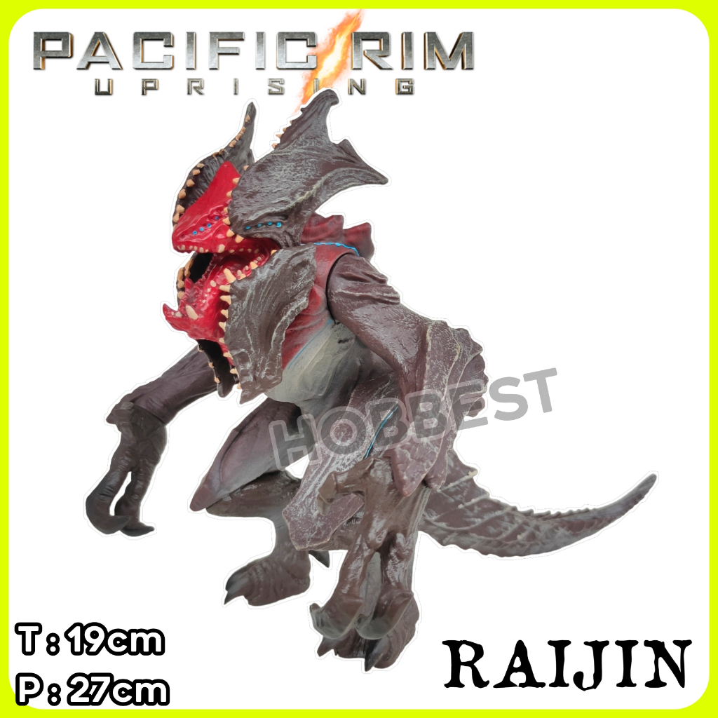 Pacific RIM: RAIJIN - Action Figure Godzilla Kaiju Miniature Ultraman ...