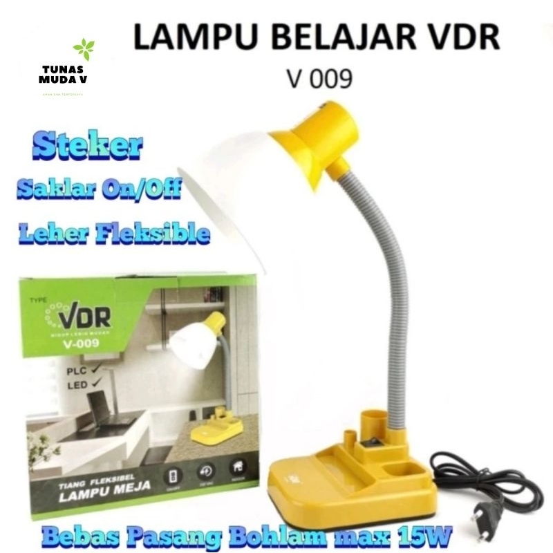 Flexible Neck Electric Study Table Lamp E27 Max 15W VDR V-009 | Shopee ...