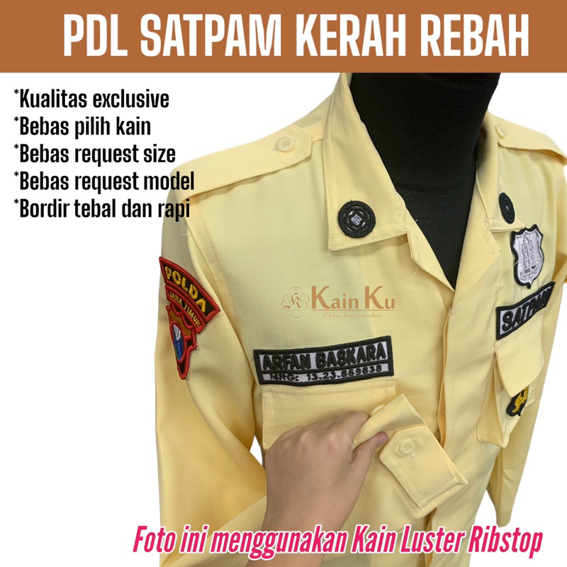 Latest PDL Satpam Uniform | Shopee Singapore