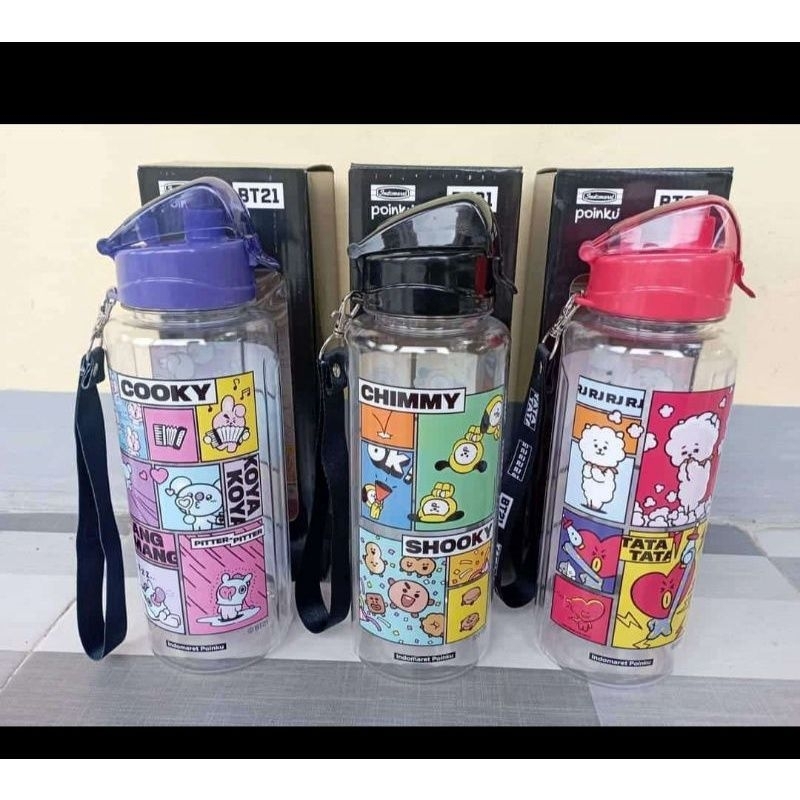 Bt21 x indomaret BT21 Bottle/BT21 Bag | Shopee Singapore