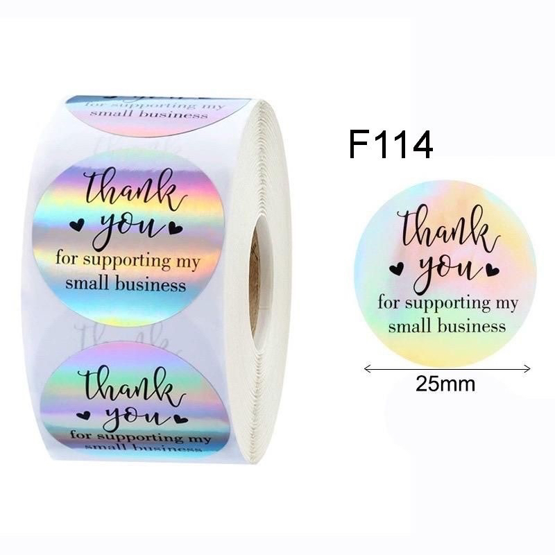 Thank You Stickers CONTENTS 50PCS Food Label Stickers Jar Stickers ...